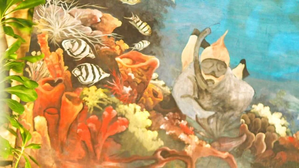 Ketut Jro Poleng, Seniman Mural Bali